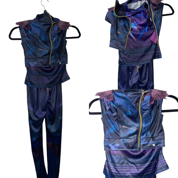Disney | Costumes | Disney Descendants 3 Mal Dress Up Halloween Costume ...